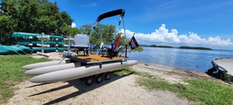 Key Largo: Mini Pontoon  Drive Your Boat + Beach Pass - What to Bring and What to Expect