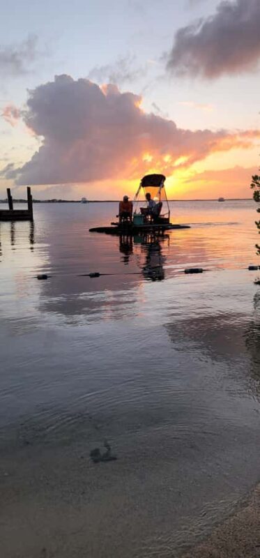 Key Largo: Mini Pontoon  Drive Your Boat + Beach Pass - The Value of This Experience