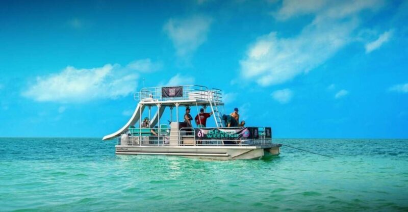 Key West: Double Decker Pontoon Boat Rental - Key Points