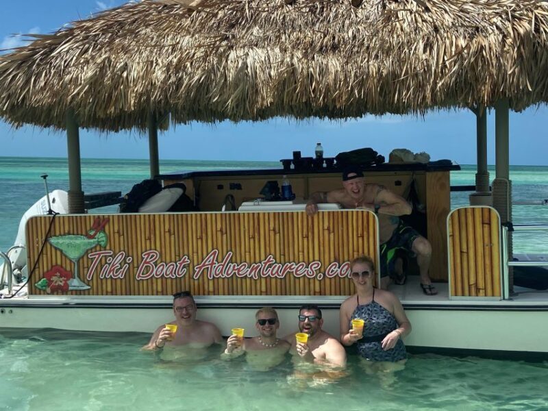 Key West: Private Tiki Bar Party Boat & Mini Sandbar - FAQs