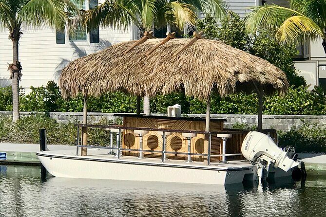 Key West Tiki Bar Boat Cruise to Popular Sand Bar - The Sum Up