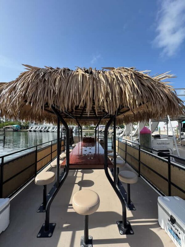 Key West: Tiki Party Boat Rental - Key Points