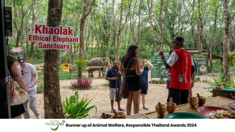 Khao Lak: 2-Hour Elephant Sanctuary Eco-Walk with Guided - Key Points