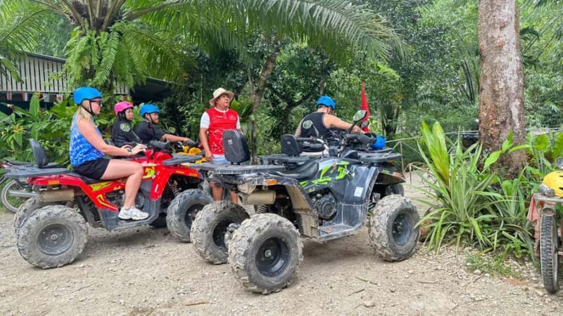 Khao Lak: River Tubing, Zipline & ATV Premium Combo - Key Points