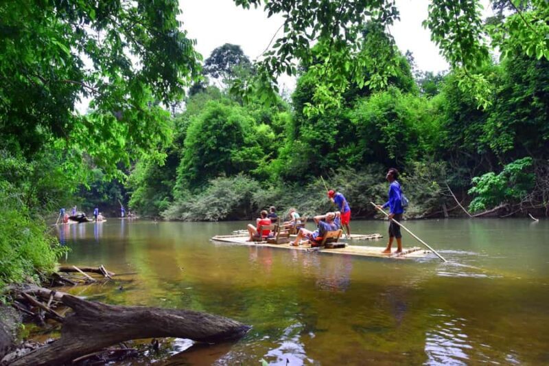 Khao Sok: Elephant Rescue Center with Lunch & Bamboo Rafting - Key Points