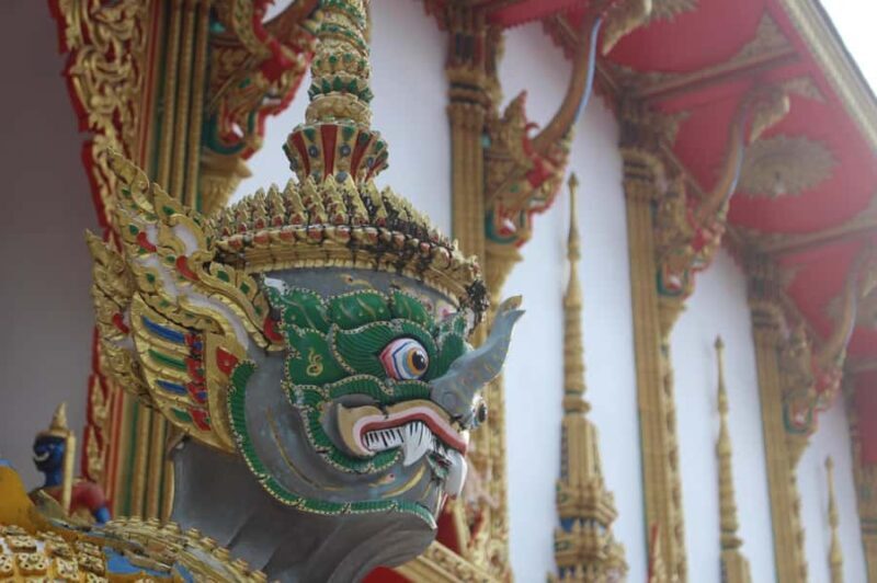 Khaolak: Half Day Bamboo Rafting, Temple & Waterfall Tour - Key Points