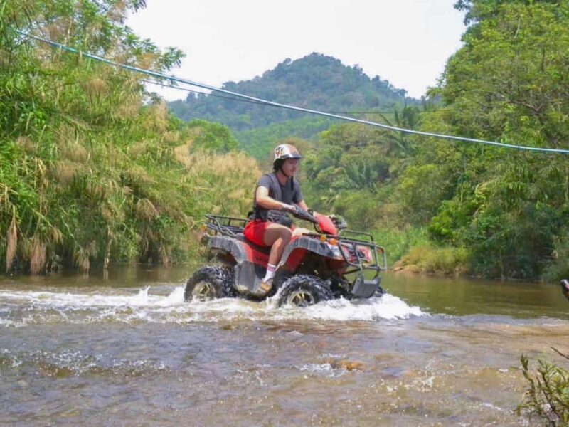 KhaoLak:ATV, ZipLine, & Rafting Adventure Monkey Cave Temple - FAQ