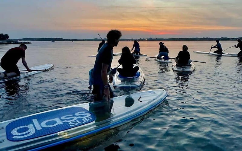 Kiel/Plön: glassSUP - guided night tour. Dive in without getting wet. - FAQ