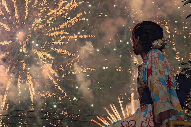 Kimono and Fireworks Magic Day Tour in Tokyo Japan - A Night to Remember: Fireworks over the Ocean