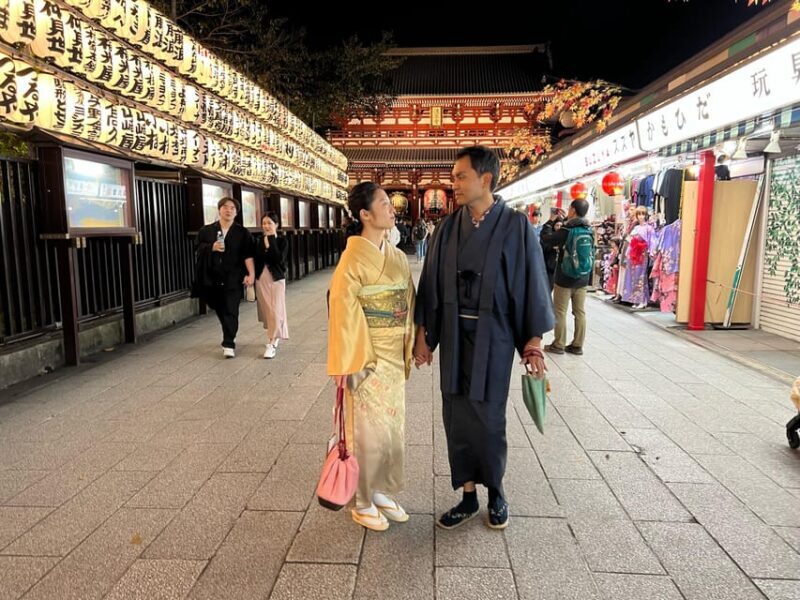 Kimono and Japanese food at Asakusa Night - The Sum Up