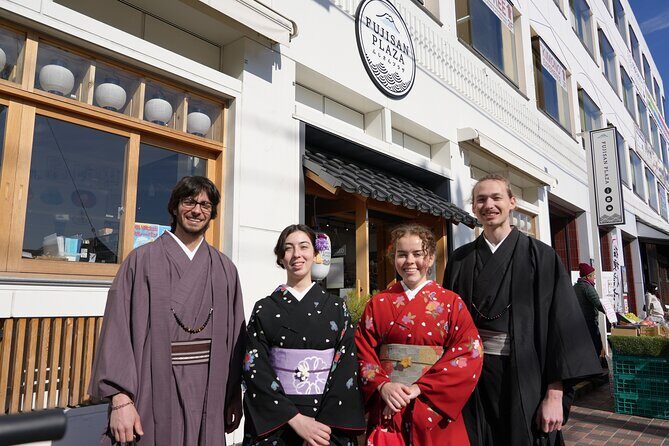 Kimono experience at Fujisan Culture Gallery -Osampo plan - Key Points