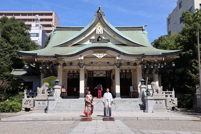 Kimonos Photography at the NambaYasaka Shrine Osaka - Review of Kimonos Photography at Namba Yasaka Shrine Osaka
