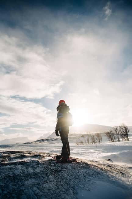 Kiruna: Daytime Snowshoe Hike - The Highlight: The Summit View and Breaks