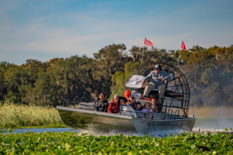 Kissimmee: Boggy Creek Airboat Ride with Optional Meal - A Fun and Educational Florida Adventure