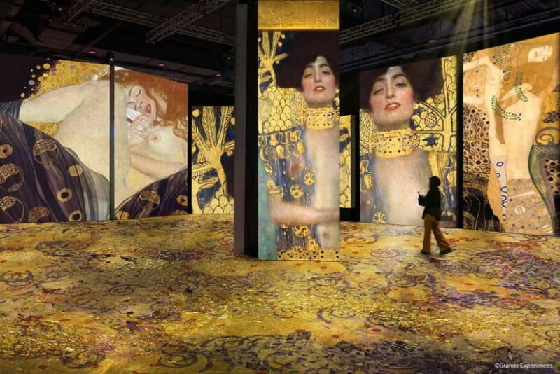 Klimt Alive Tokyo Exhibition - The Art in a New Light