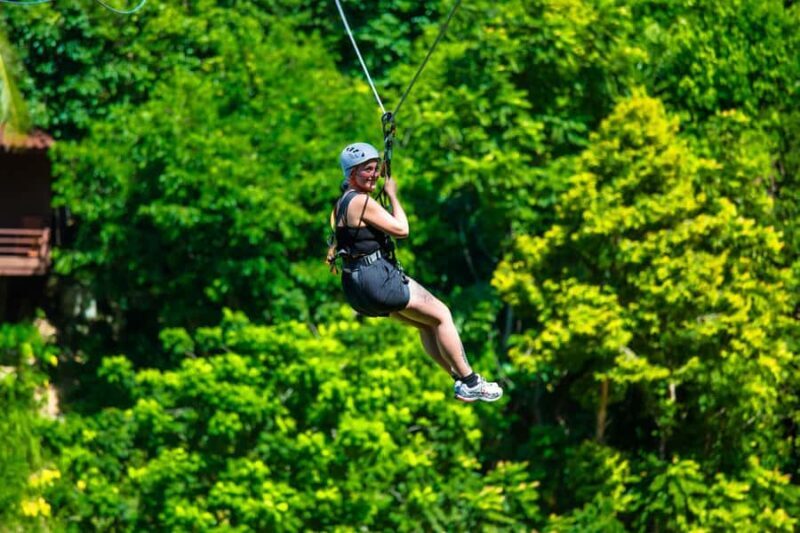 Ko Pha Ngan: Zipline Adventure - Sky Bike & Waterfall Views - Key Points