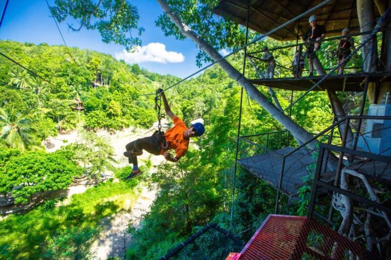 Ko Pha Ngan: Zipline Adventure - Sky Bike & Waterfall Views - FAQ