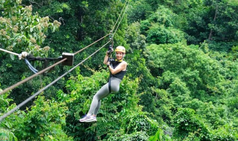 Ko Samui: Jungle Zipline & Waterfall Adventure with Drink - Introduction