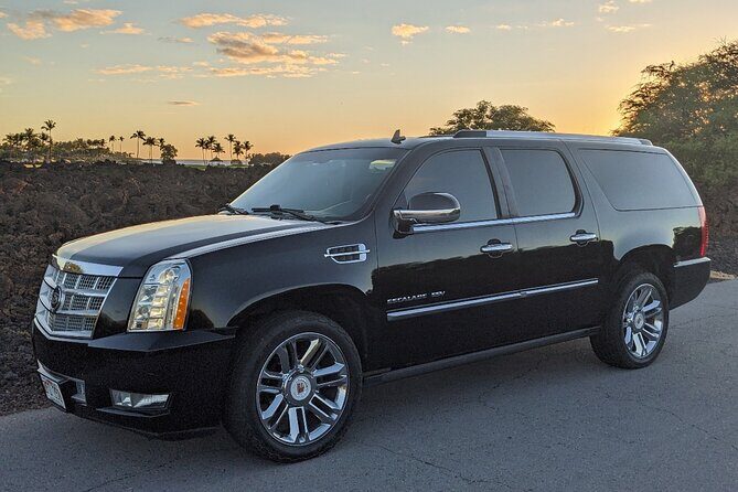 KOA to Kona Resorts Luxury Private Round Trip Transfer - Key Points