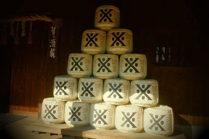 KOBE Visit 5 block Nada Sake Breweries w/ Private Hired Taxi - Key Points