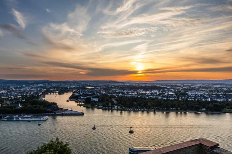 Koblenz: Cable car tickets with optional admission to Ehrenbreitstein Fortress - The Experience in Detail