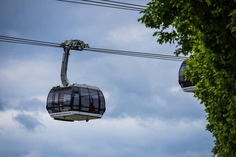 Koblenz: Cable car tickets with optional admission to Ehrenbreitstein Fortress - The Sum Up