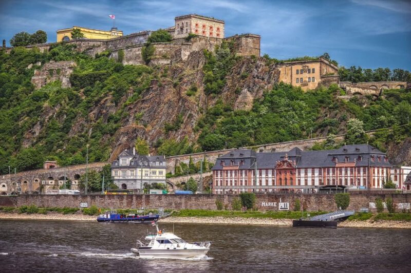 Koblenz: Old Town Tour with the Ehrenbreitstein Fortress - Starting Point: Cable Car Station and Ehrenbreitstein Fortress