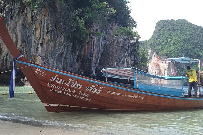 Koh Hong lagoon, Pakbia, Lading Islands by Longtail. - The Sum Up