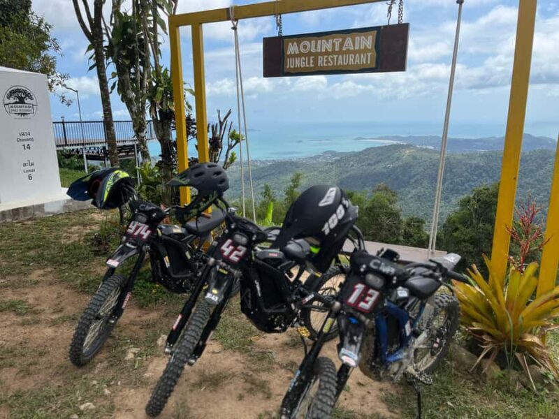 Koh Samui : Electric Motorbike trip in mountain - Key Points