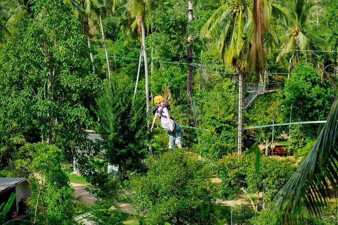 Koh Samui Jungle Zipline Adventure (16 Platforms) - FAQ