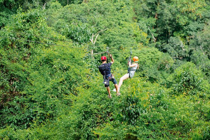 Koh Samui Jungle Zipline and Cafe with Waterfall Views - An Adventure in the Heart of Koh Samui’s Nature