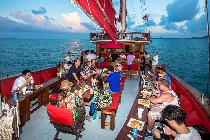 Koh Samui Red Baron Sunset Dinner Cruise with Return Transfer (SHA Plus) - Setting Sail on a Traditional Vessel