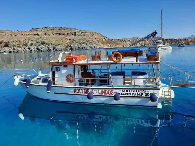 Kolymbia: Day Cruise to Lindos with 2 swimming stops - Detailed Breakdown of the Experience