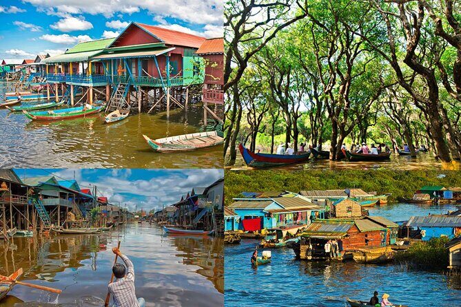 Kompong Phluk Floating village & Mangrove forest cruise - Key Points
