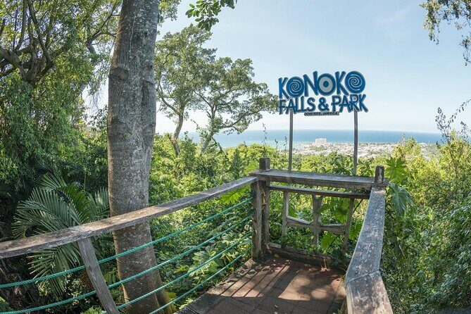 Konoko Falls City Highlights Ocho Rios Jamaica entry fee included - Key Points