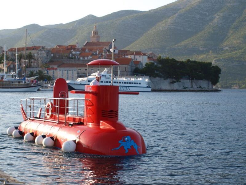 Korcula: Semi-Submarine Tour - What to Expect on the Korcula Semi-Submarine Tour
