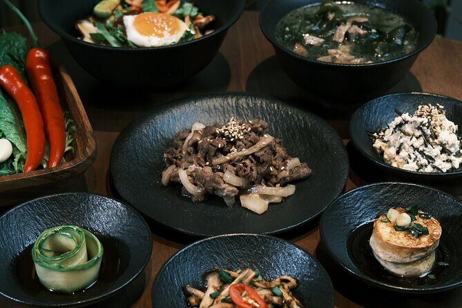 Korean Cooking Class Full Meal with BBQ on an All in One Table - Key Points