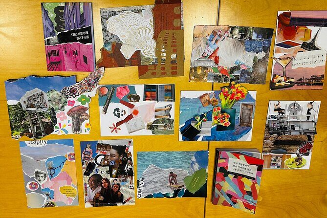 Korean Culture Collage Workshop with Local Artist Jonghee - Authenticity and Cultural Depth