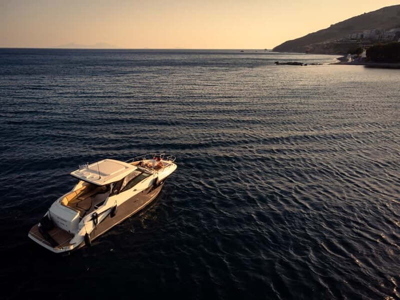Kos: Seanomad Private Luxury Yacht 7 hour day Cruise - The Boat: A Modern Marvel for Comfort and Style