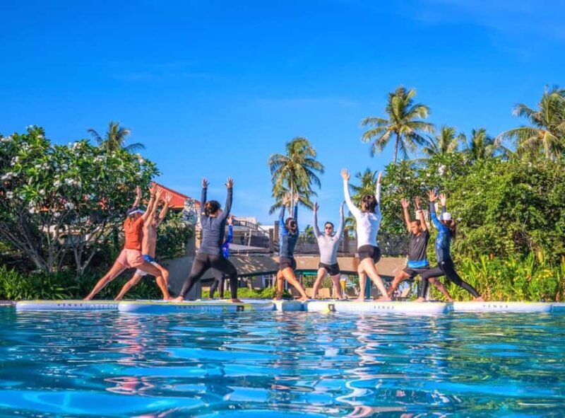 Kota Kinabalu: 5 Star Shangri-La Tanjung Aru Hotel SUP Yoga - What is SUP Yoga at Shangri-La Tanjung Aru?