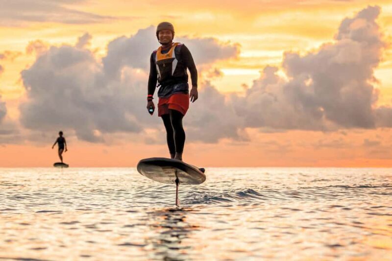 Kota Kinabalu: Premier E-Foil Adventure with Lesson & Guide - The sunset option