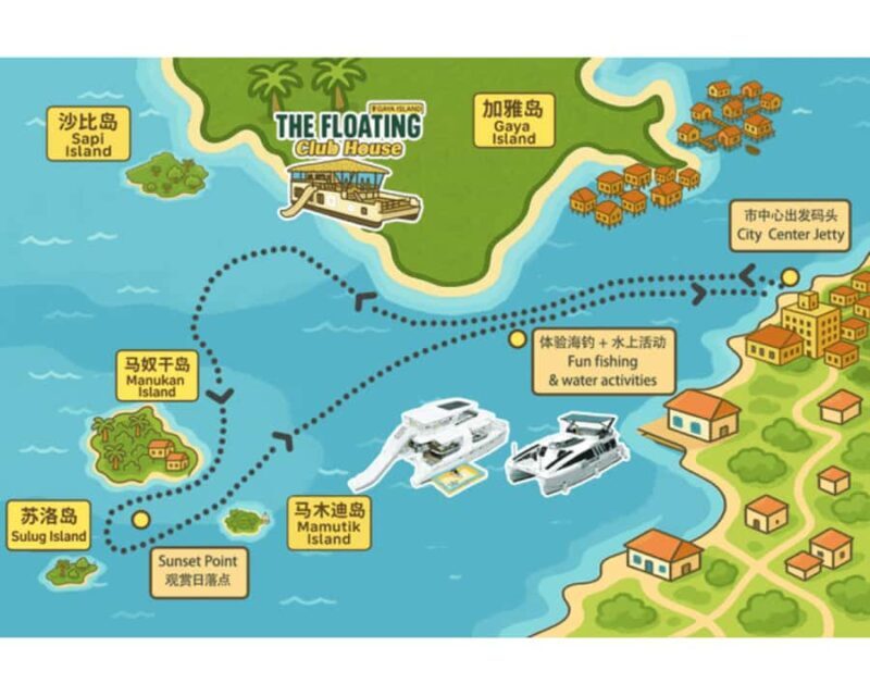 Kota Kinabalu: Sunset Party Boat Cruise - Dinner with a View