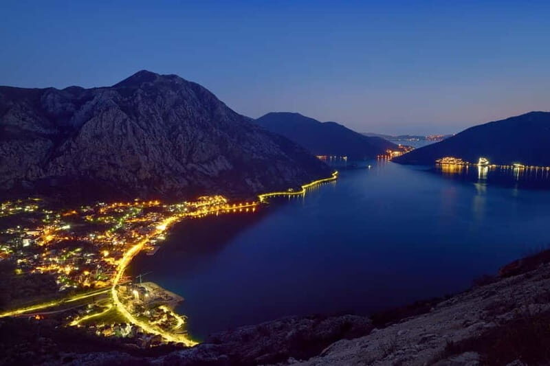 Kotor: Exclusive 2-Hour Night Boat Tour of Boka Bay - An In-Depth Look at the Nighttime Boka Bay Experience