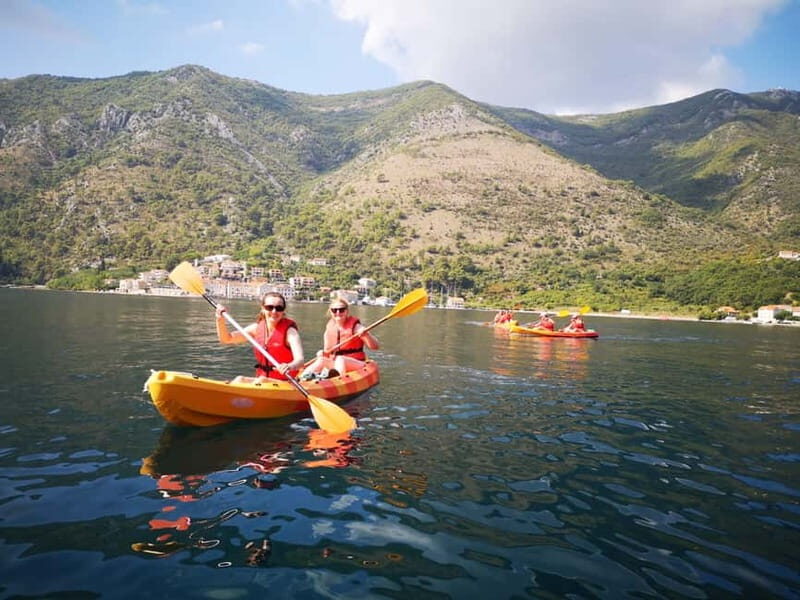 Kotor: Guided Kotor Bay Kayaking Tour - Detailed Breakdown of the Itinerary