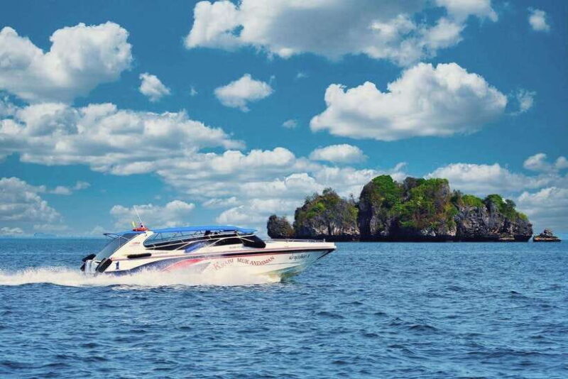 Krabi: 4-Island Speedboat Tour with Lunch - Key Points