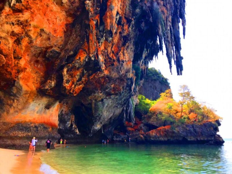 Krabi: 4 Islands Sunset Longtail Boat Tour with BBQ Dinner - Key Points