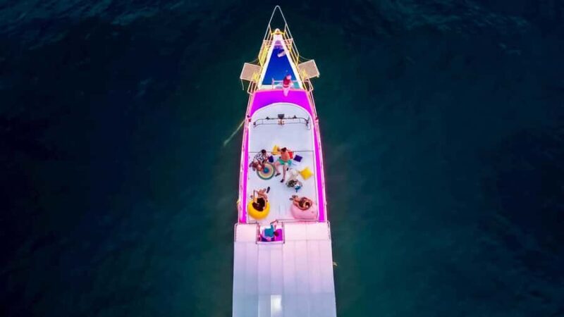 Krabi 8-Island Sunset Premium Big Boat Tour with Dinner&Wine - The Sunset Dinner & Night Swim