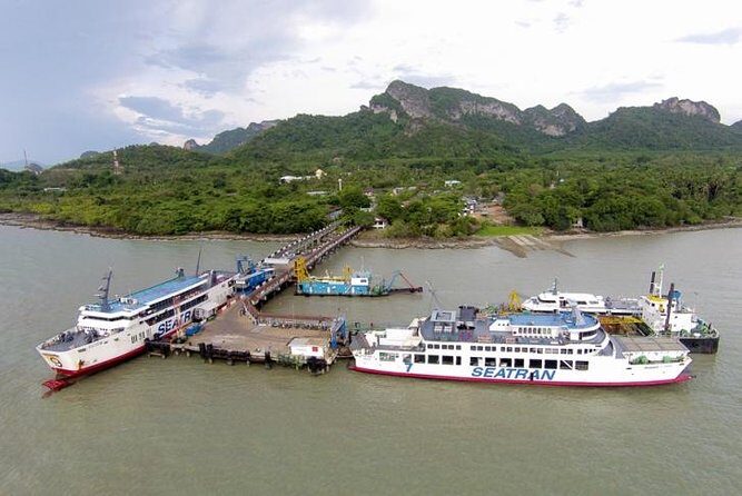 Krabi airport to donsak pier Private transfer - Key Points