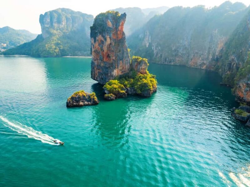 Krabi: Hong Island & 4 Islands Speedboat Tour with Snorkel - Key Points