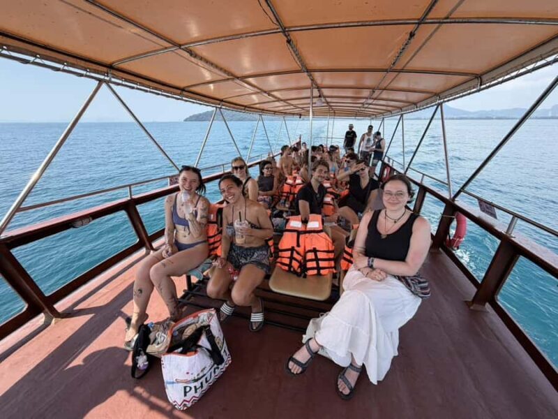 Krabi: Hong Island Cruise by Double Decker Boat - Key Points